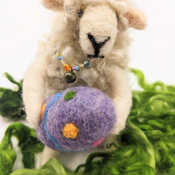 Felt Lamb - Etsy