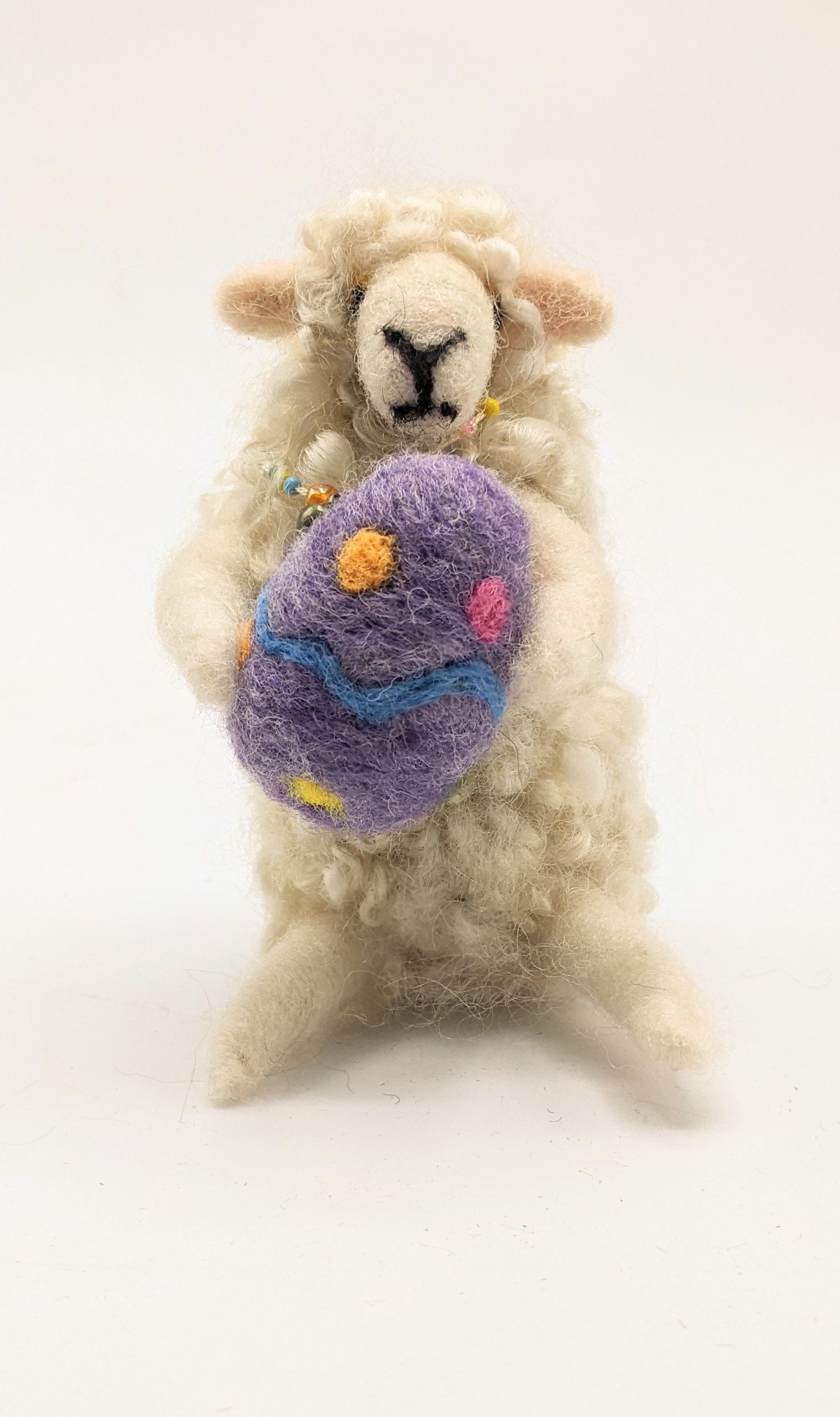 Easter Lamb | Spring Gift | Needle Felted Sheep | Cotswold Sheep ...