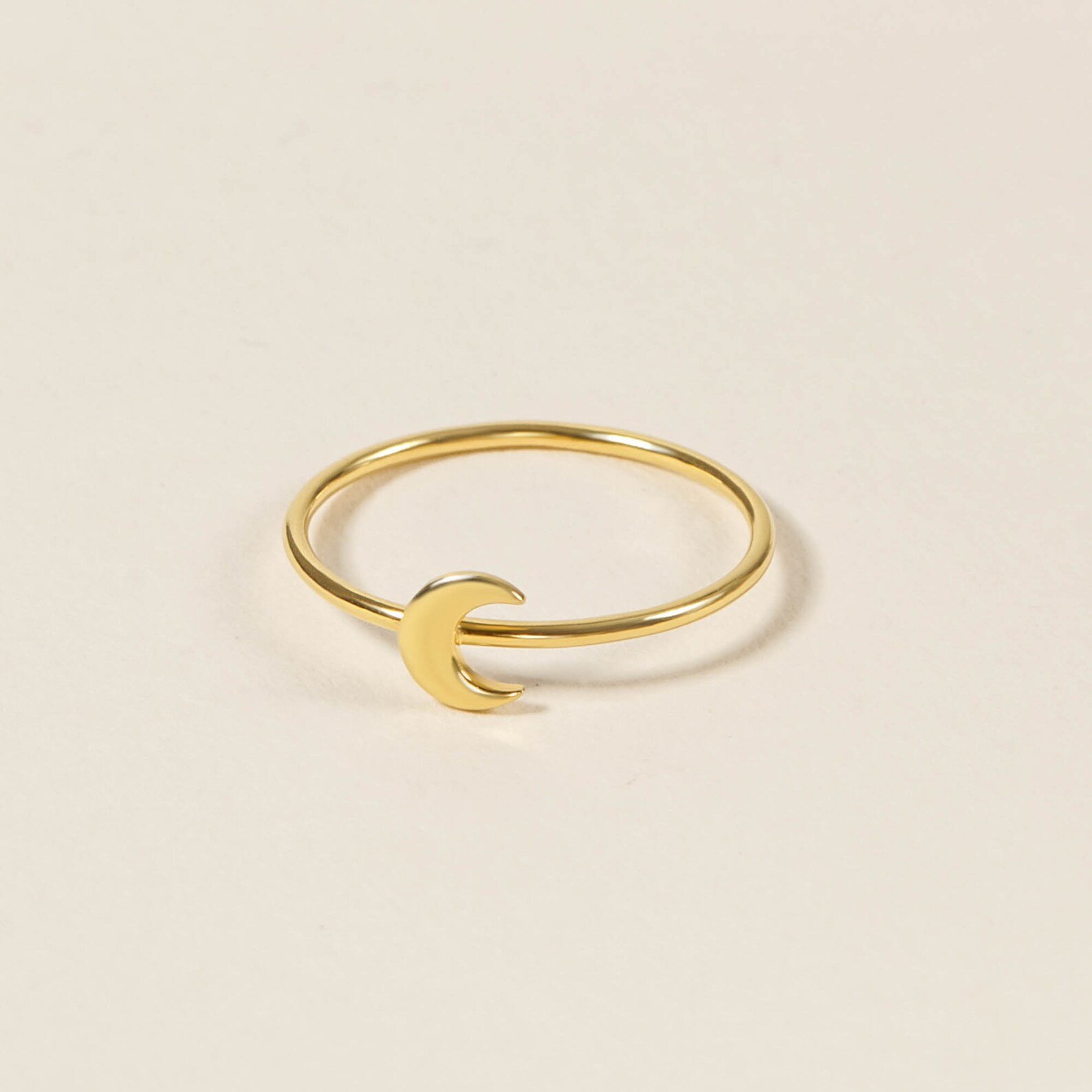 Circle Ring Stack Open Circle Ring Circle Ring Rose Gold | Etsy