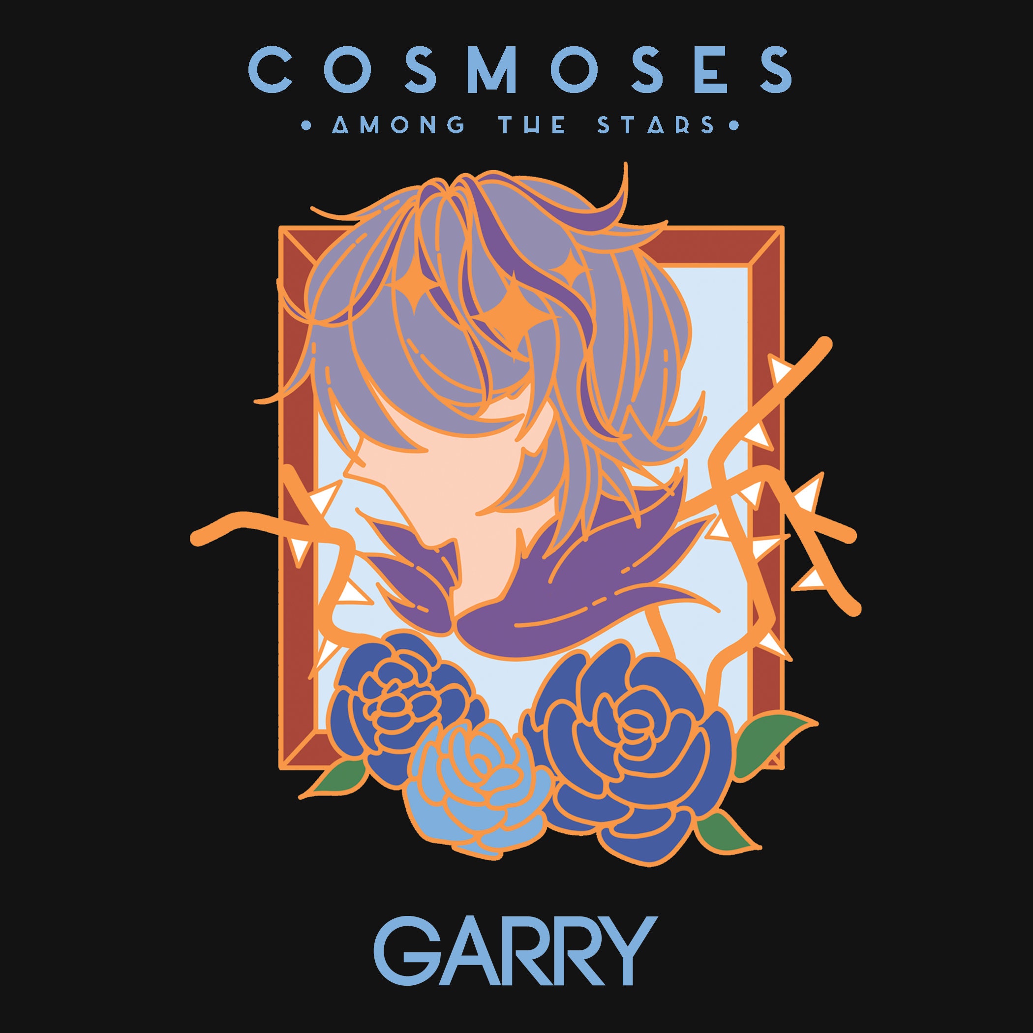 Ib | 'garry' | 3"x3" White Die-cut Vinyl Sticker (weather & Water ...