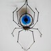 Stained Glass Spider With Eye Stained Glass Wall Hanging - Etsy