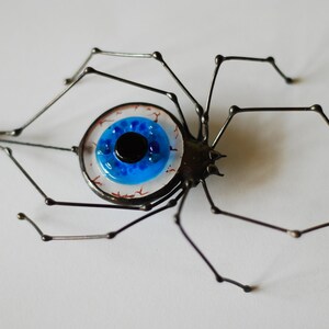 Stained Glass Spider With Eye Stained Glass Wall Hanging Fusing Glass ...