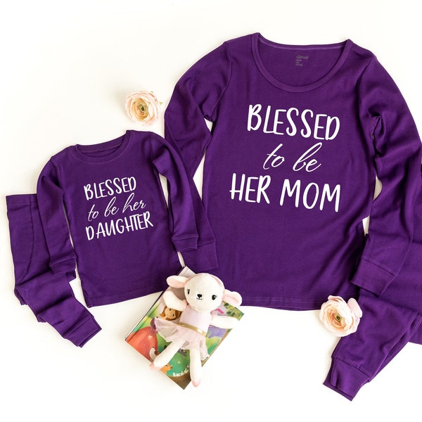 Mother Daughter Pajamas - Etsy