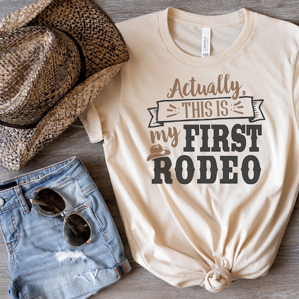 This Actually is My First Rodeo - Etsy
