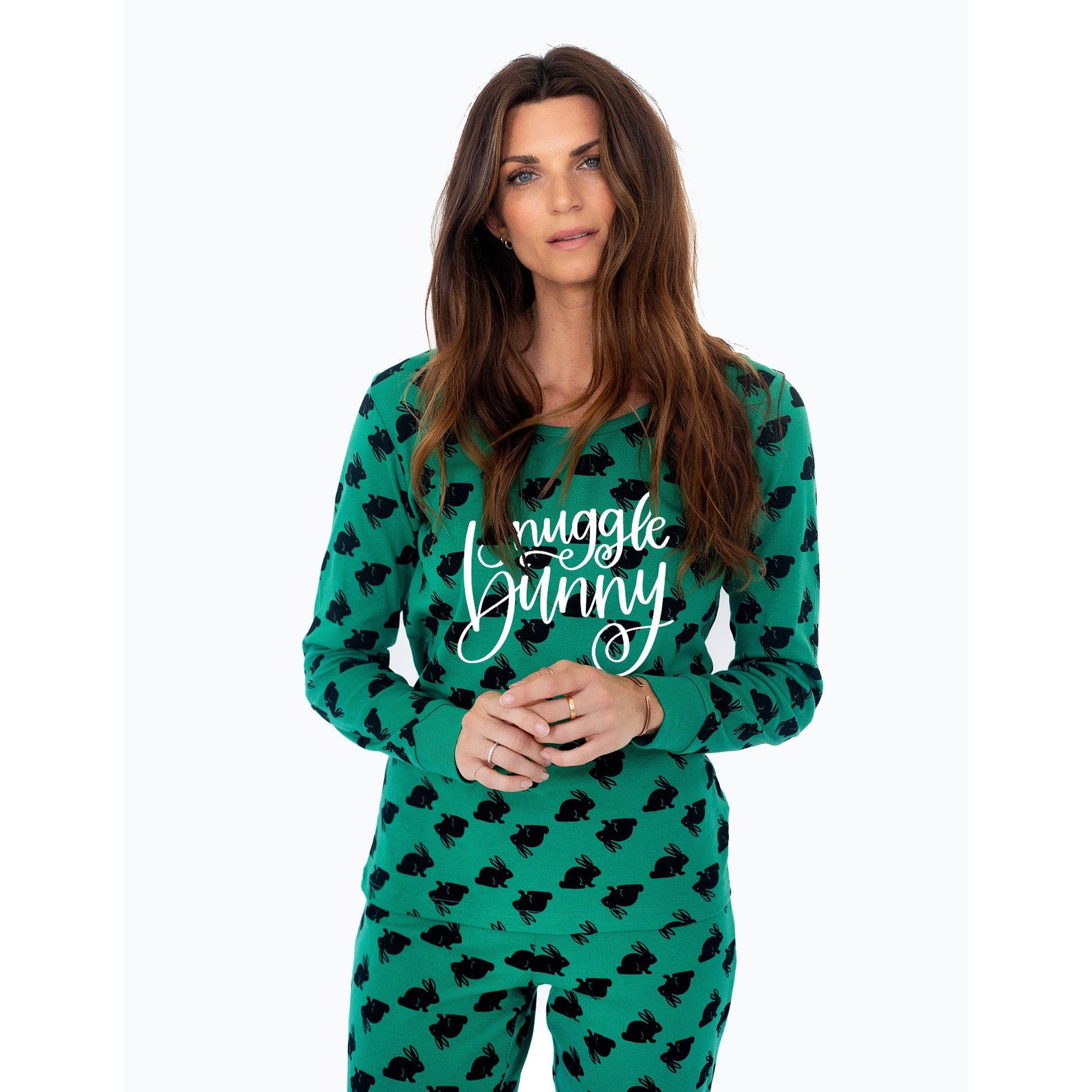 Snuggle Bunny Family Pajamas Easter Pajamas for the Family - Etsy