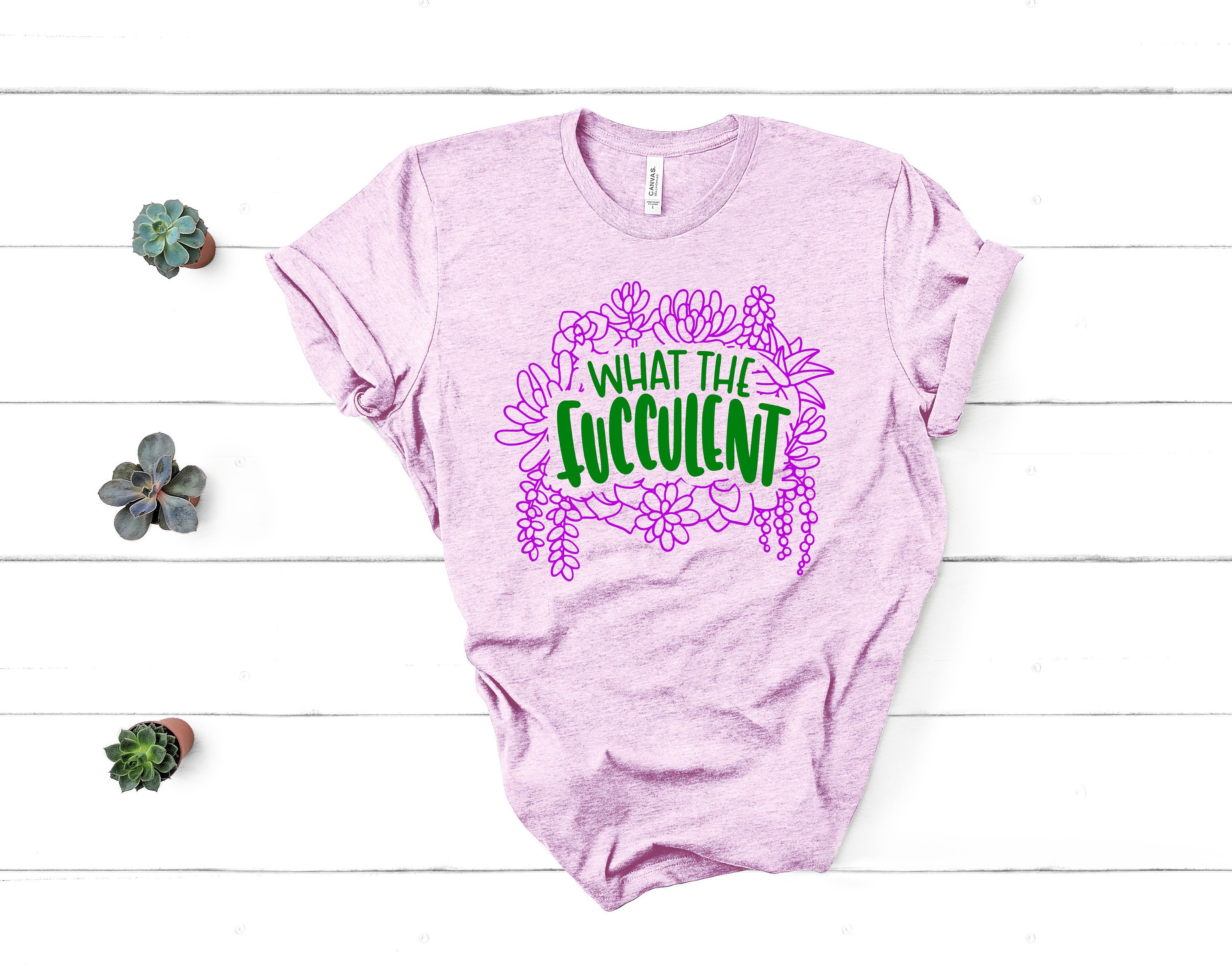 What the Fucculent t-shirt funny shirt succulent t-shirt | Etsy