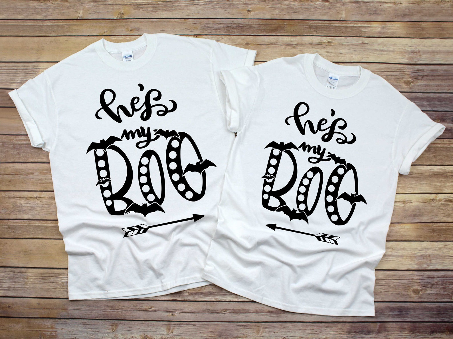 He's My Boo & He's My Boo Gay Couple's Matching - Etsy