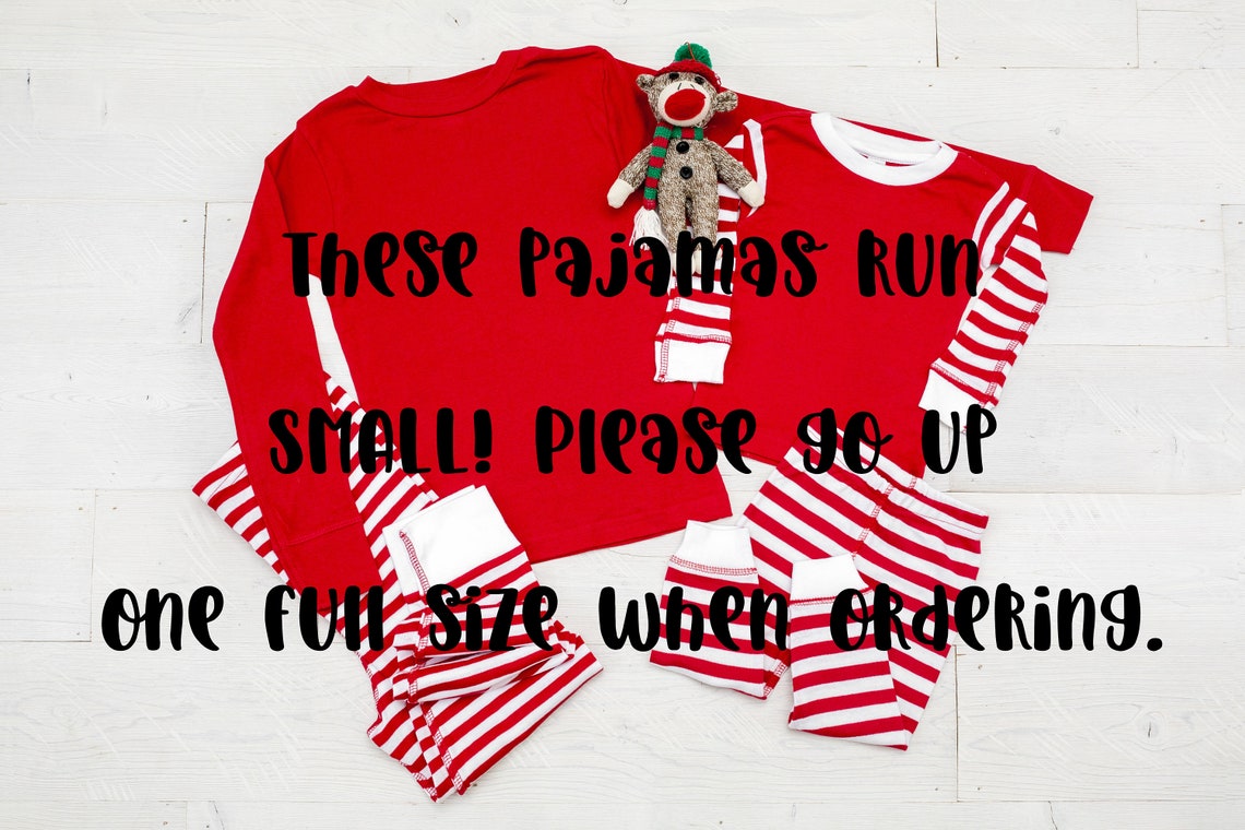 Personalized Gingerbread Infant or Kids Christmas Pajamas - Etsy