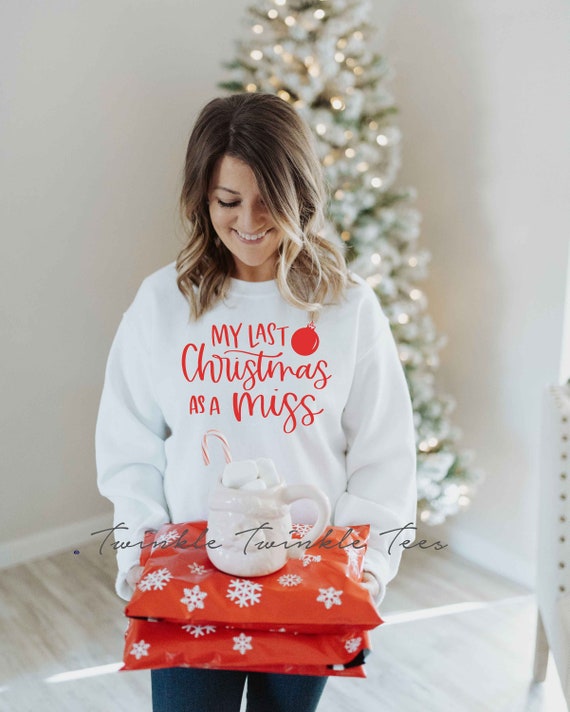 Mi última Navidad como Miss Navidad Mujer Crewneck Fleece - Etsy México