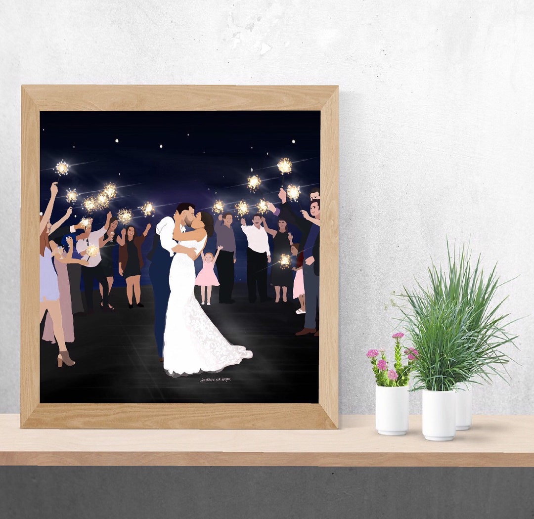 Personalized, Custom, Hand Drawn Illustration, Paintings, Art, Digital ...