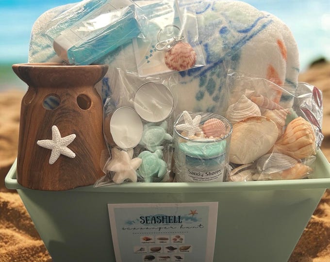 Beach Theme Gift Box for Friends, Family, Colleagues. Give a Summer ...