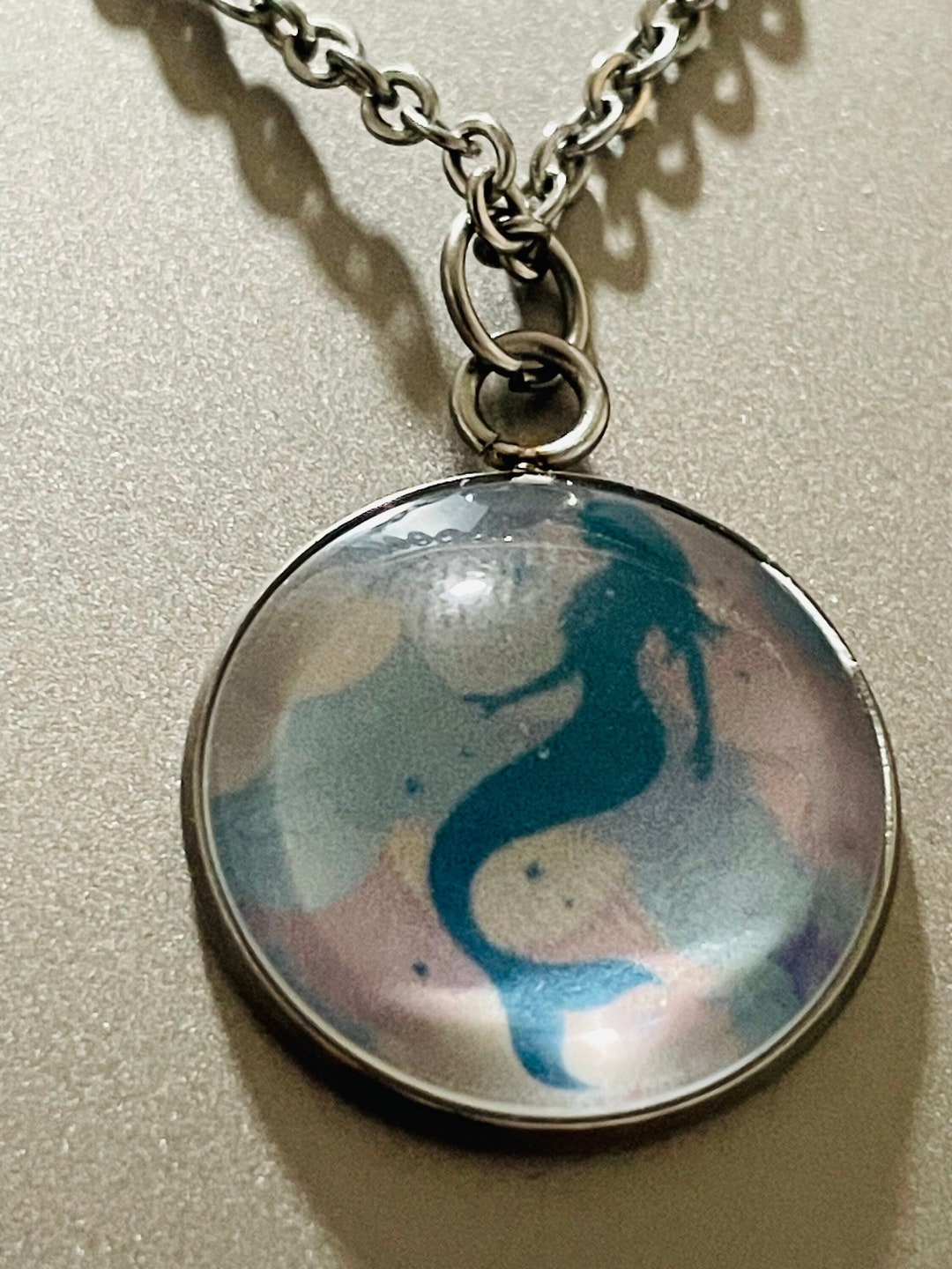 Mermaid Necklace , Beach Jewelry Girl Necklace ,mermaid Jewelry Beach ...