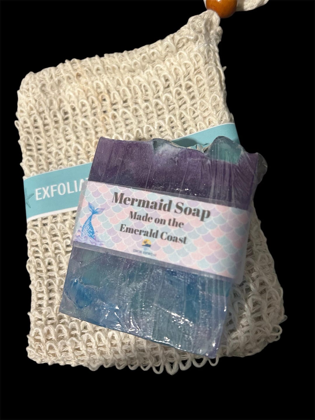 Mermaid Seaglass Look Soap |ocean Bar Soap|beach Soap | Beach Bathroom ...