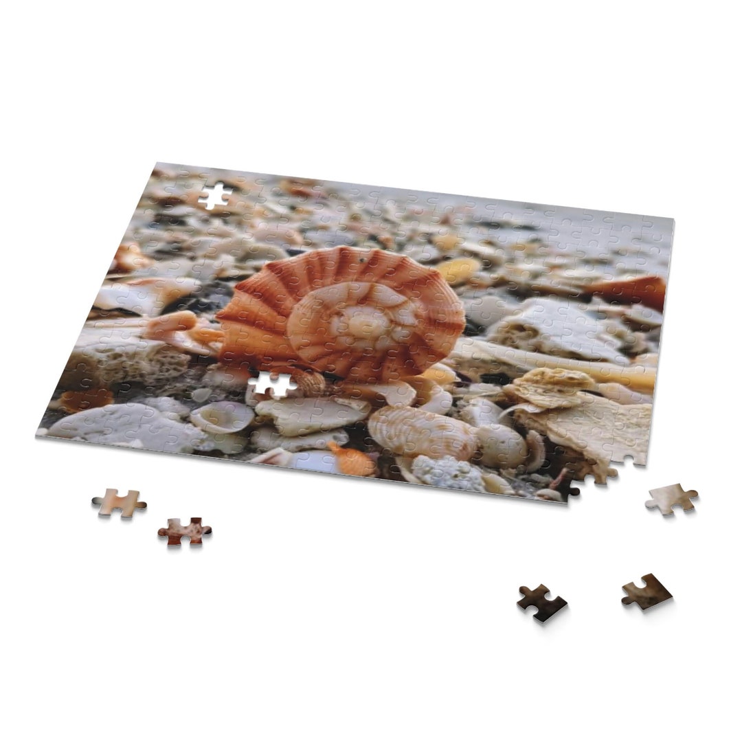 Seashell Gift Idea, Seashell Puzzle 120, 252, 500-piece - Etsy