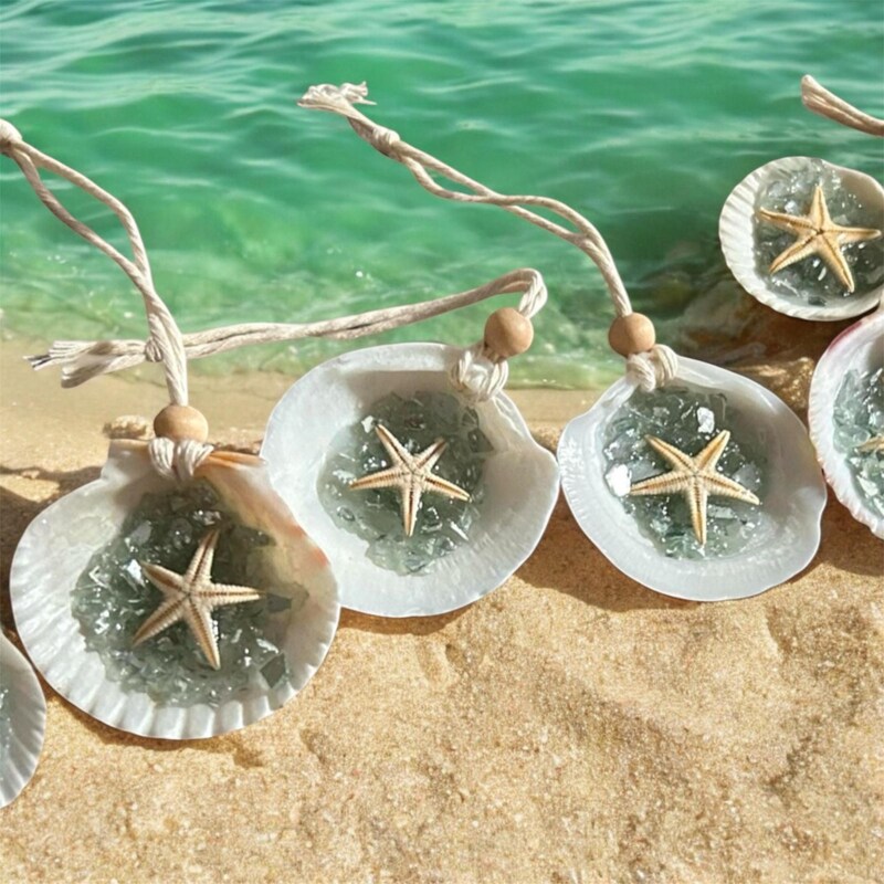 Seashell Christmas Ornaments - Etsy