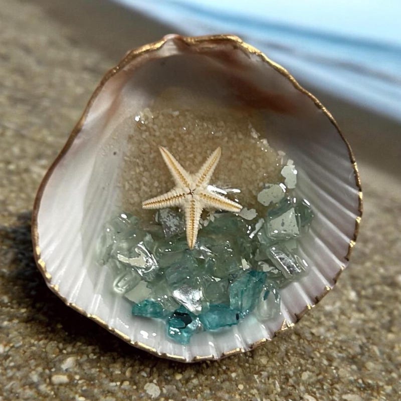 Clay Beach Magnets - Etsy
