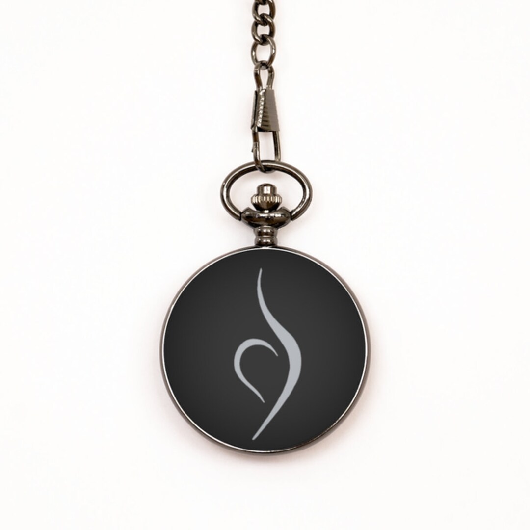 Eating Disorder Pocket Watch Neda Symbol /eating Disorder - Etsy