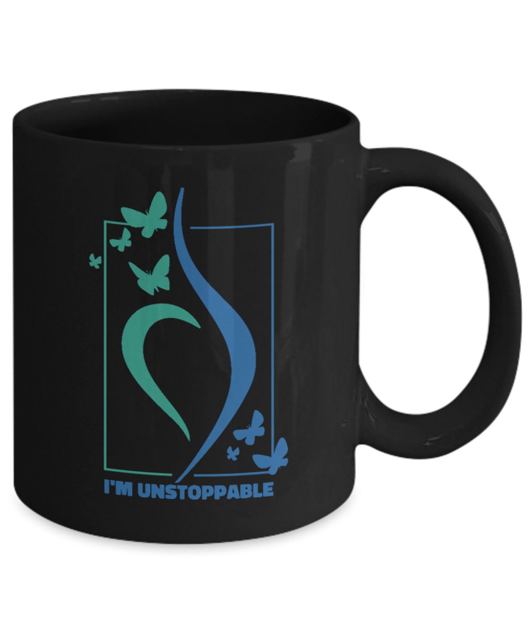 Eating Disorder .neda Coffee Mug . Awareness. Unstoppable Affirmation ...