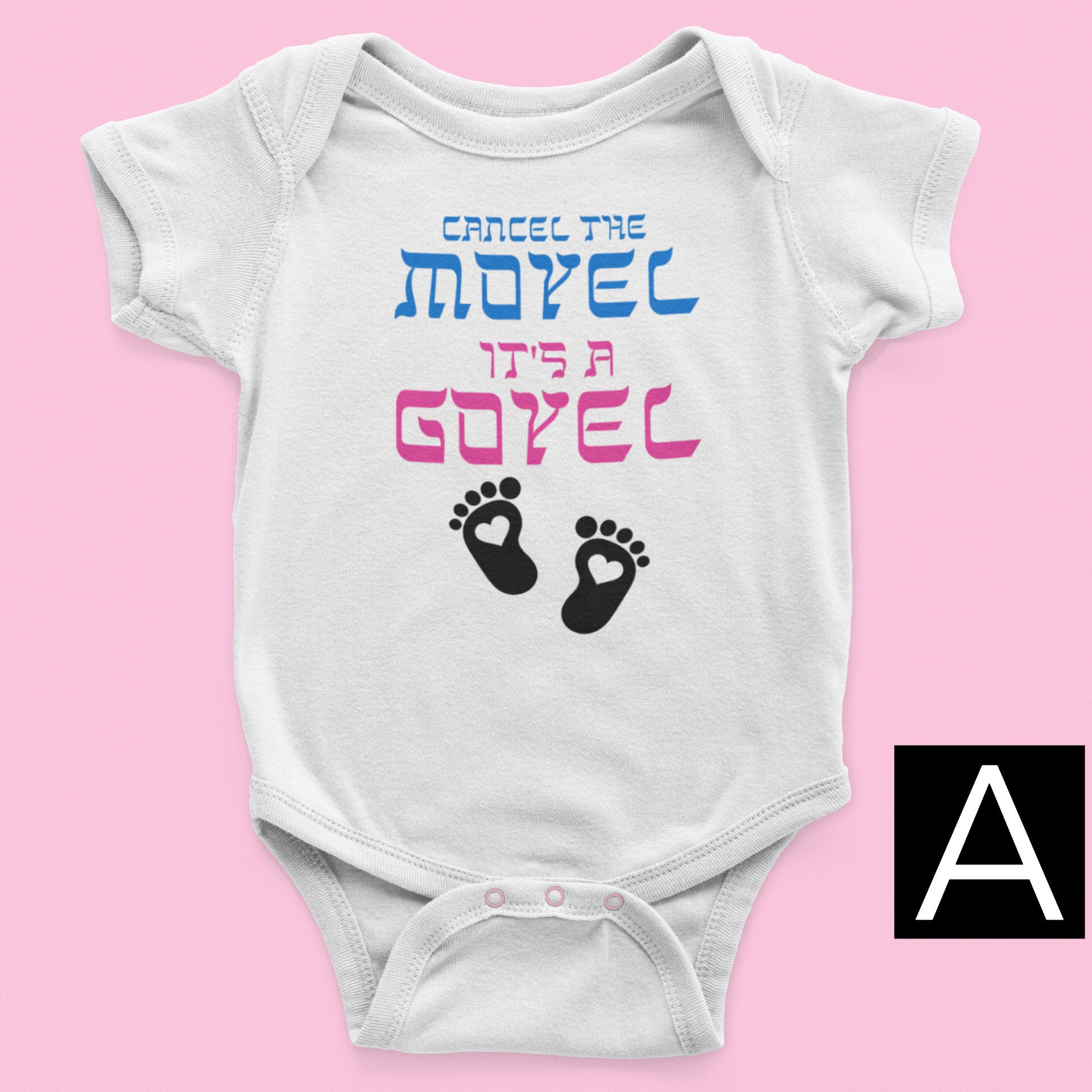 Funny Cancel the Mohel Moyel It's a Goyel Girl Baby - Etsy