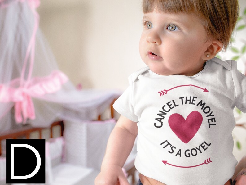 Funny Cancel the Mohel Moyel It's a Goyel Girl Baby - Etsy