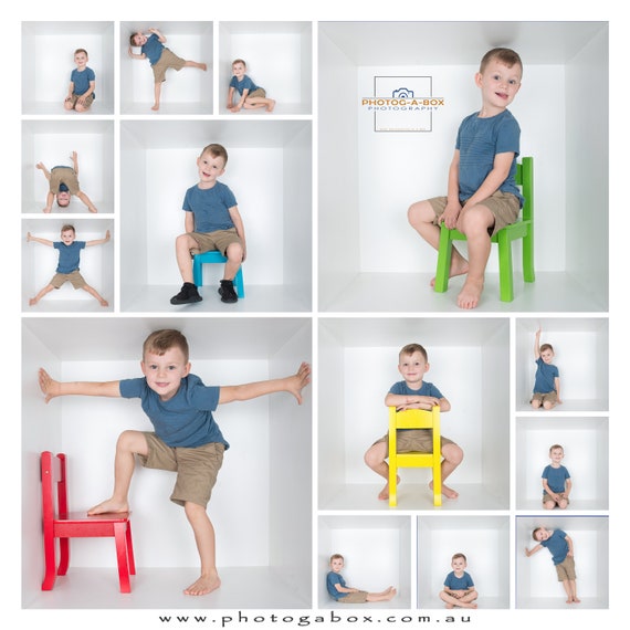 Digital Box Template Photoshop Template Photogabox - Etsy