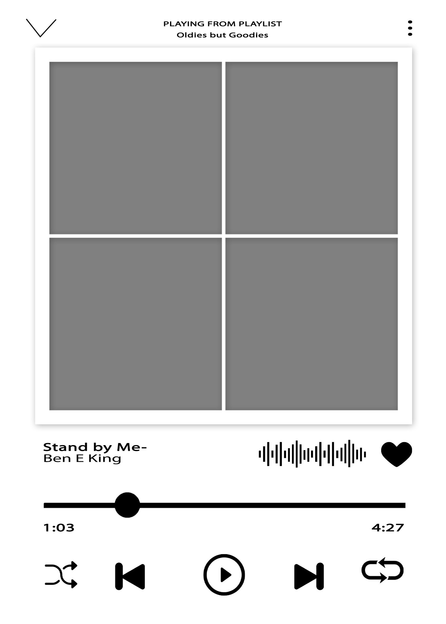 Spotify plantilla de fotos / Spotify código / Medios sociales | Etsy España
