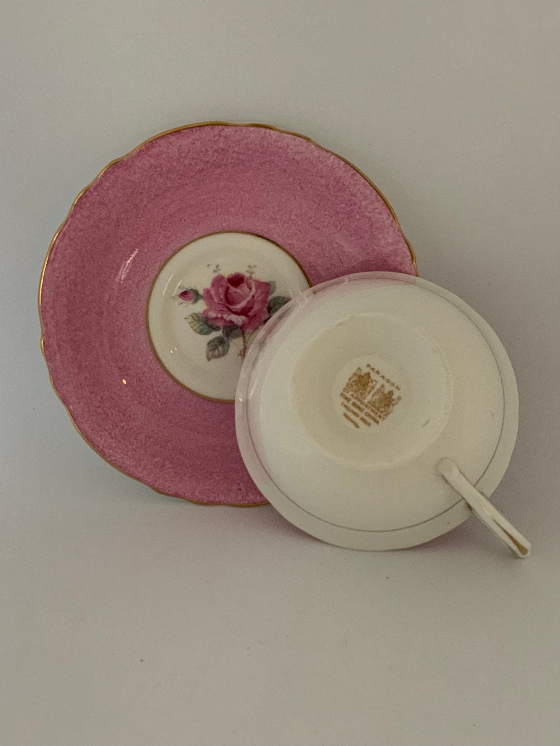 Vintage Paragon Teacup Rare Paragon Rose Teacup Circa - Etsy