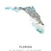Colorado Map Minimalist Poster CO United States State - Etsy