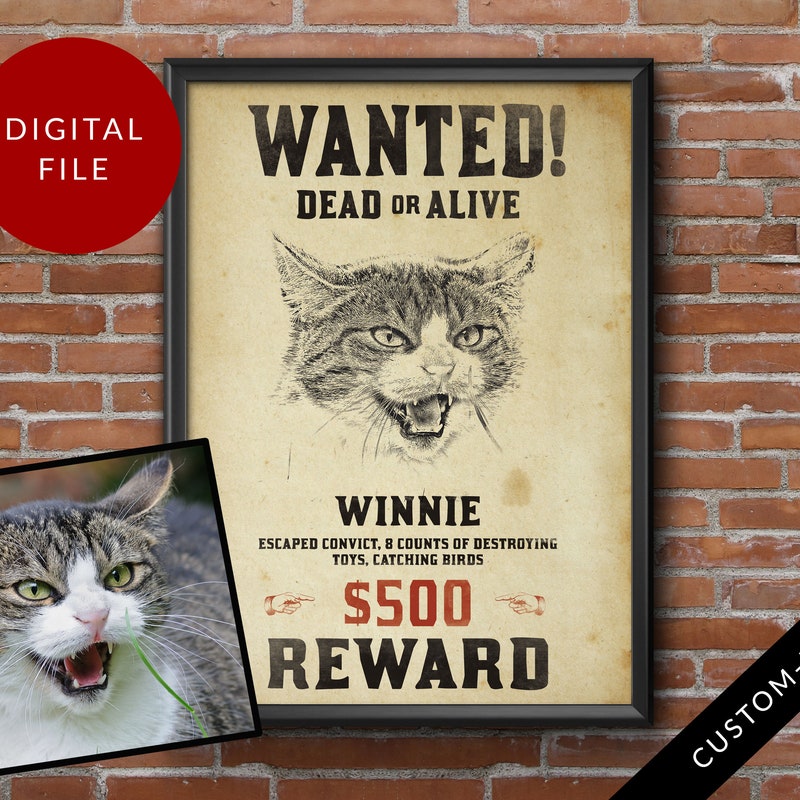 Funny Wanted Posters - Etsy