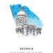 Colorado Map Minimalist Poster, CO, United States State Digital Print ...