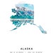 Colorado Map Minimalist Poster, CO, United States State Digital Print ...