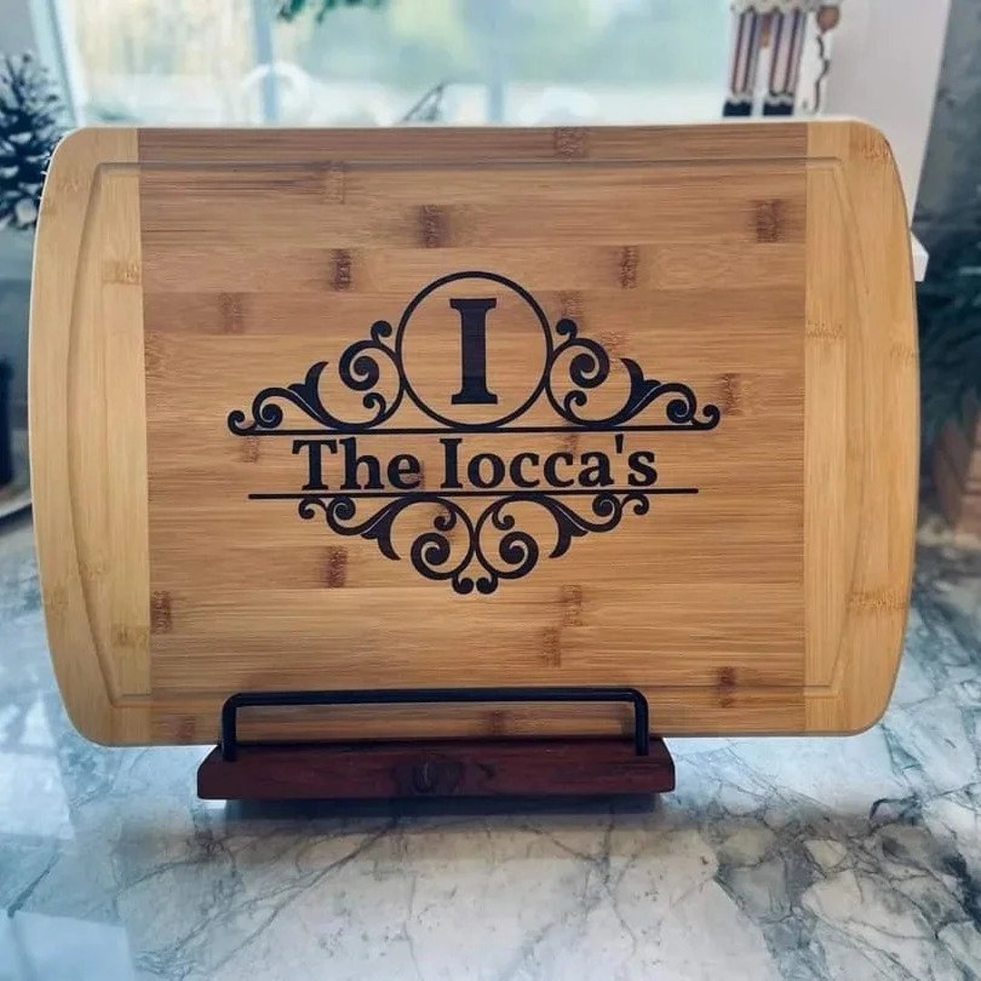 Personalized Bamboo Cutting Board, Charcuterie Board, Wedding Gift ...