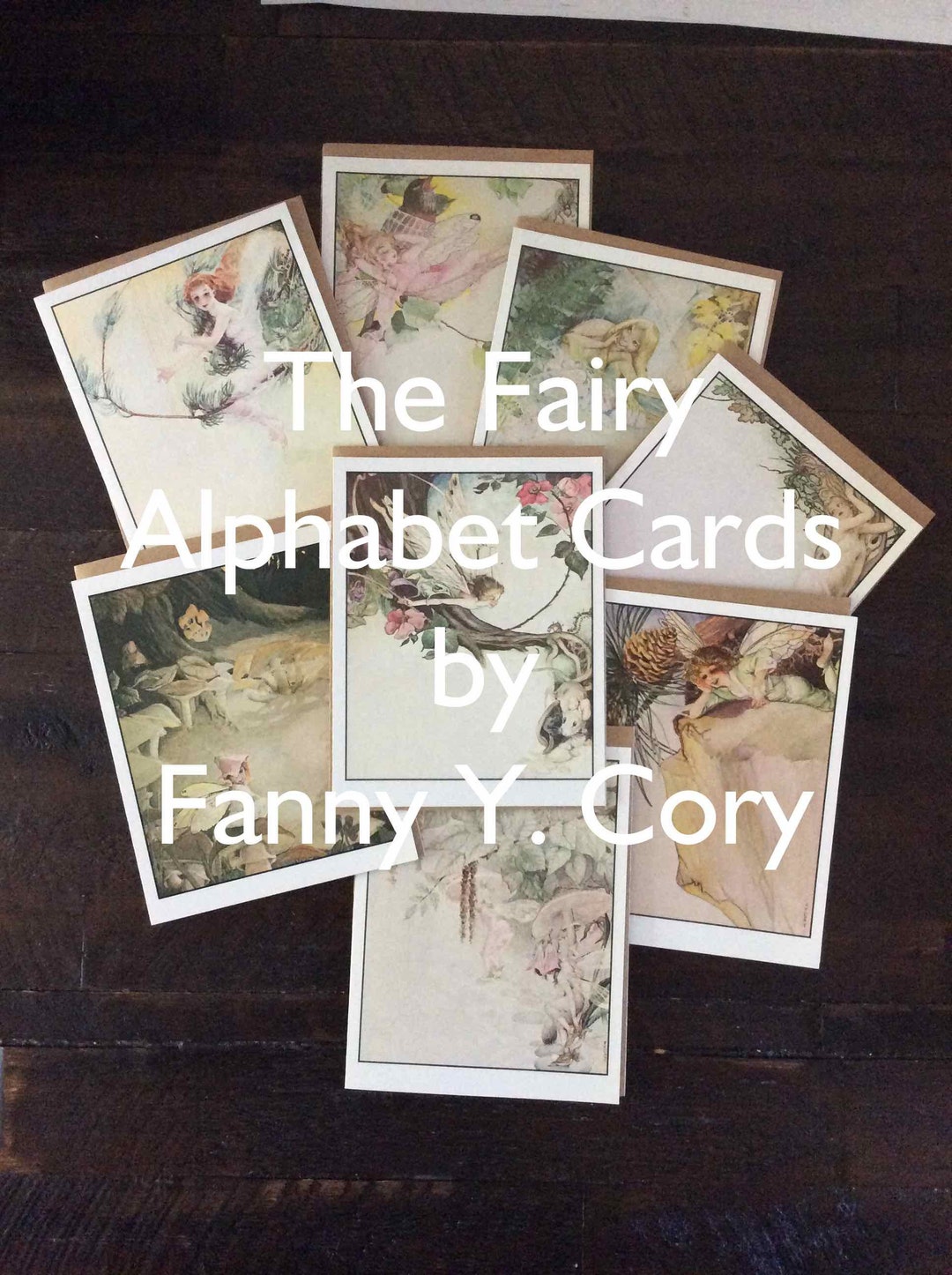 Fairy Alphabet Greeting Cards by Fanny Y. Cory - Etsy