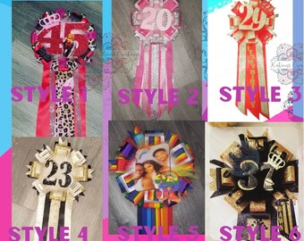 Custom Birthday Pins - Etsy