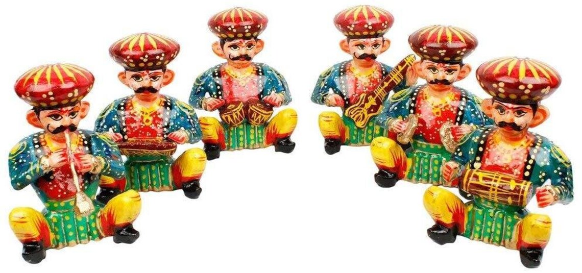 Home Decor Handicrafts Items Indian Rajasthani 6 Piece | Etsy