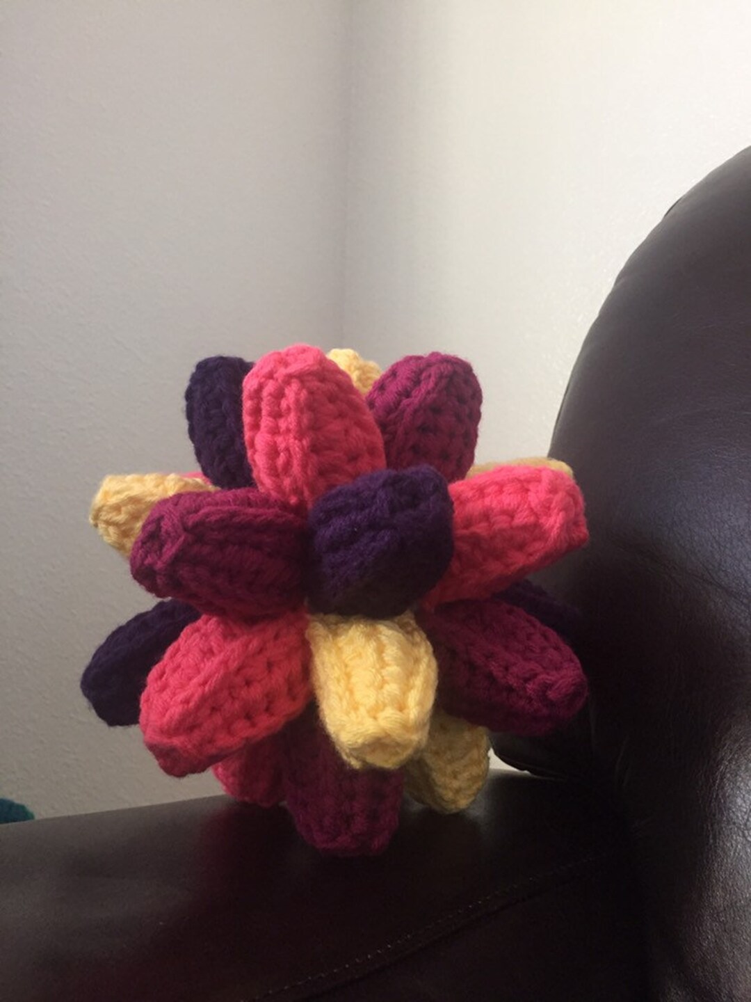 Montessori Sensory Toy, Spiked Bouncy Ball Crochet Pattern: - Etsy