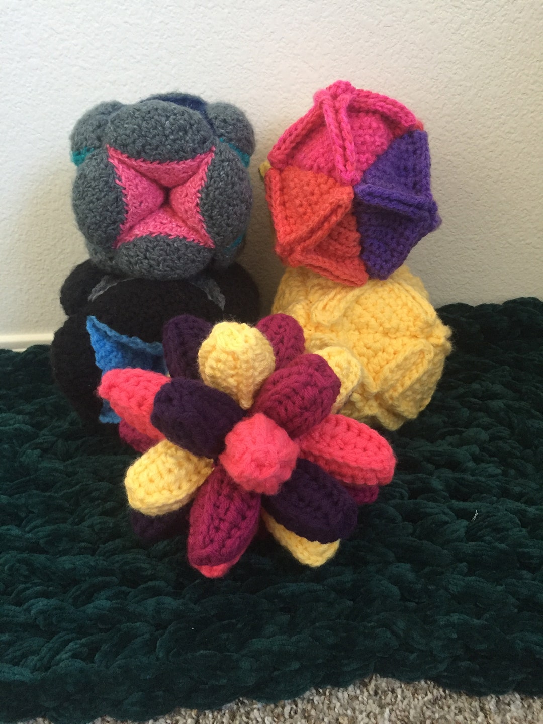 Crochet Sensory Toy Collection Pattern, Intermediate Skill, Worsted ...