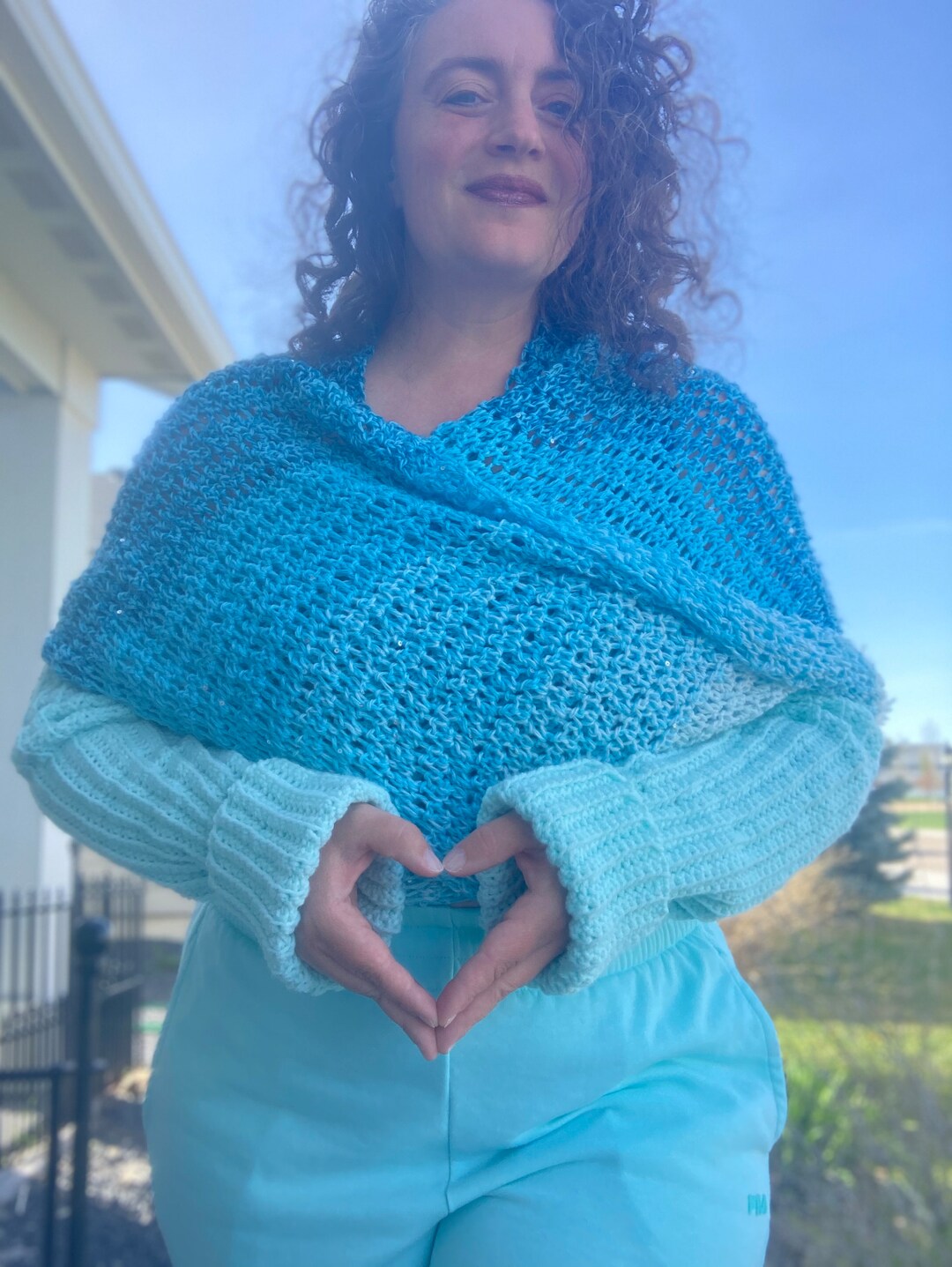 Like A Pretzel: Crochet Wrap Sweater Pattern - Etsy