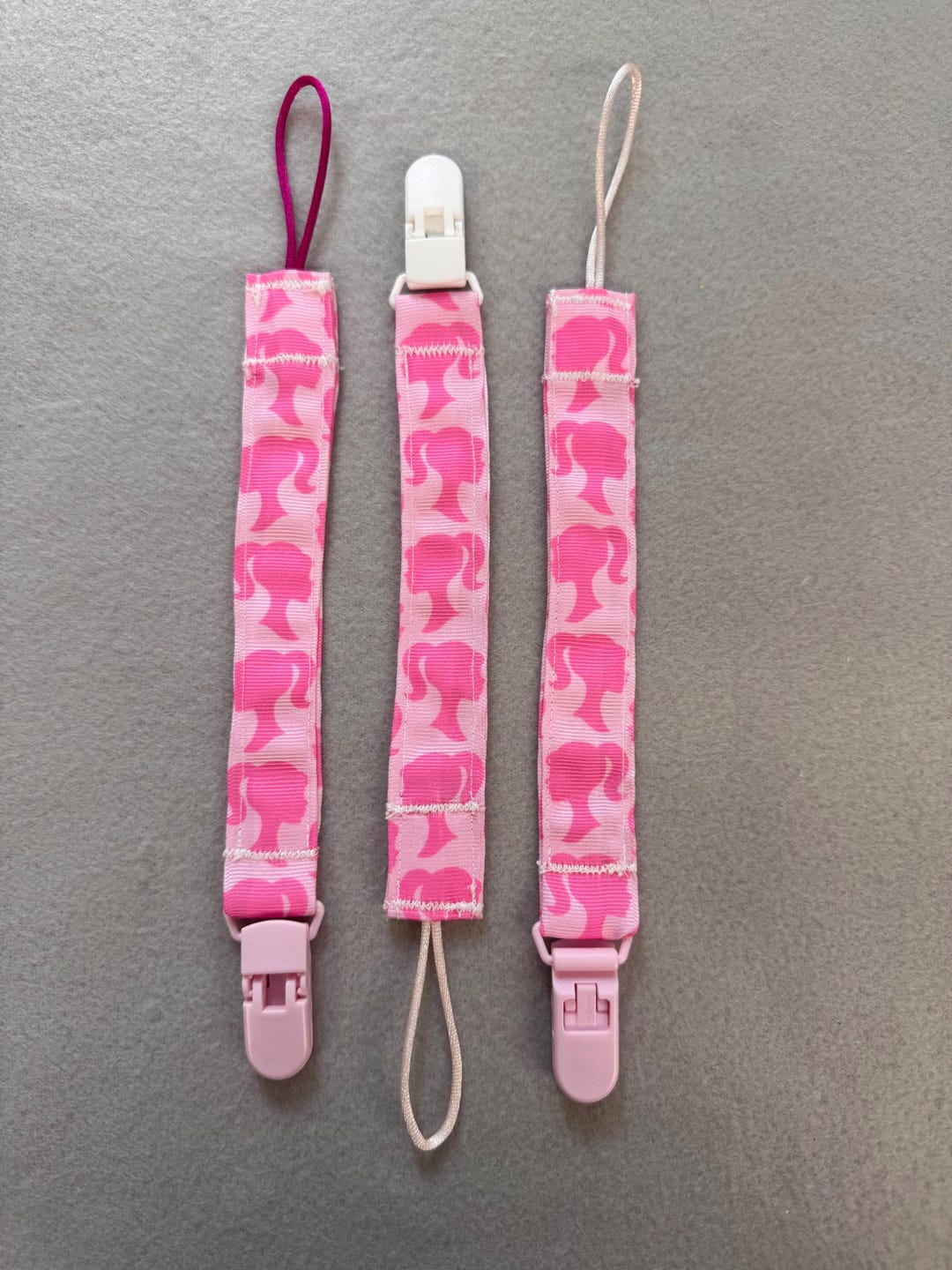 Barbie Profile Pink Pacifier Clip - Etsy