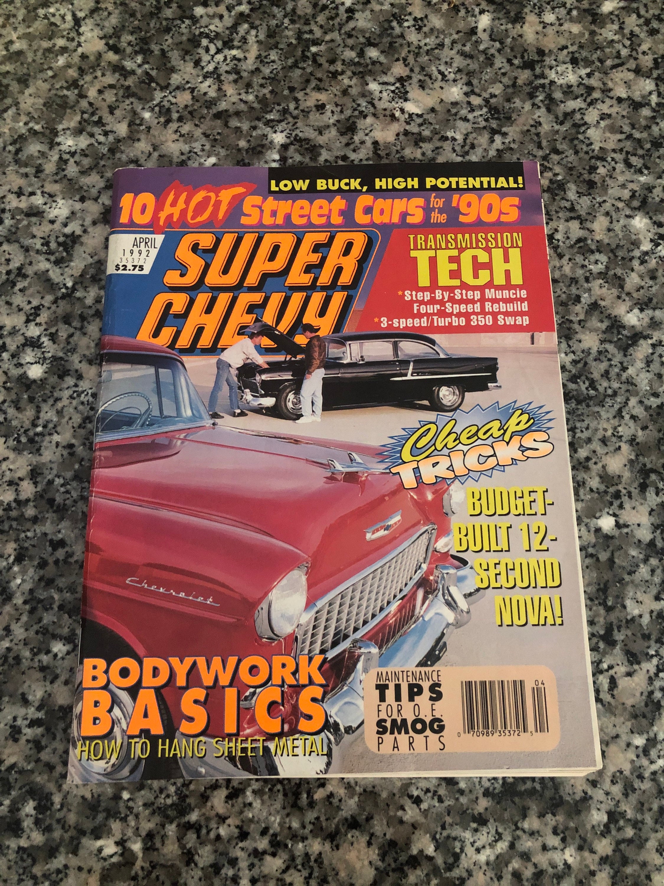 April 1992 SUPER CHEVY magazine | Etsy