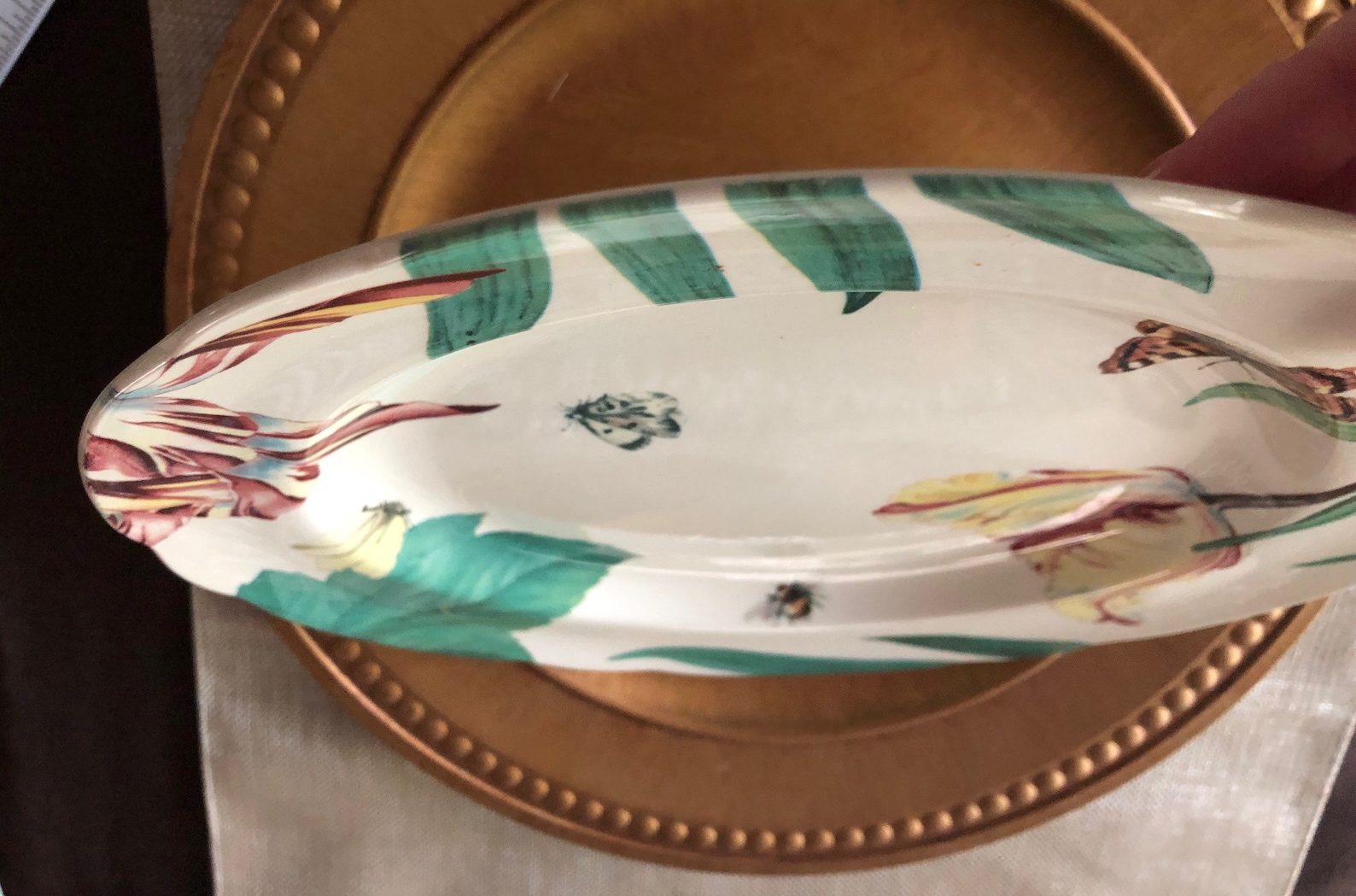 Spode Floral Haven Dinner Plate 10 HTF Discontinued - Etsy