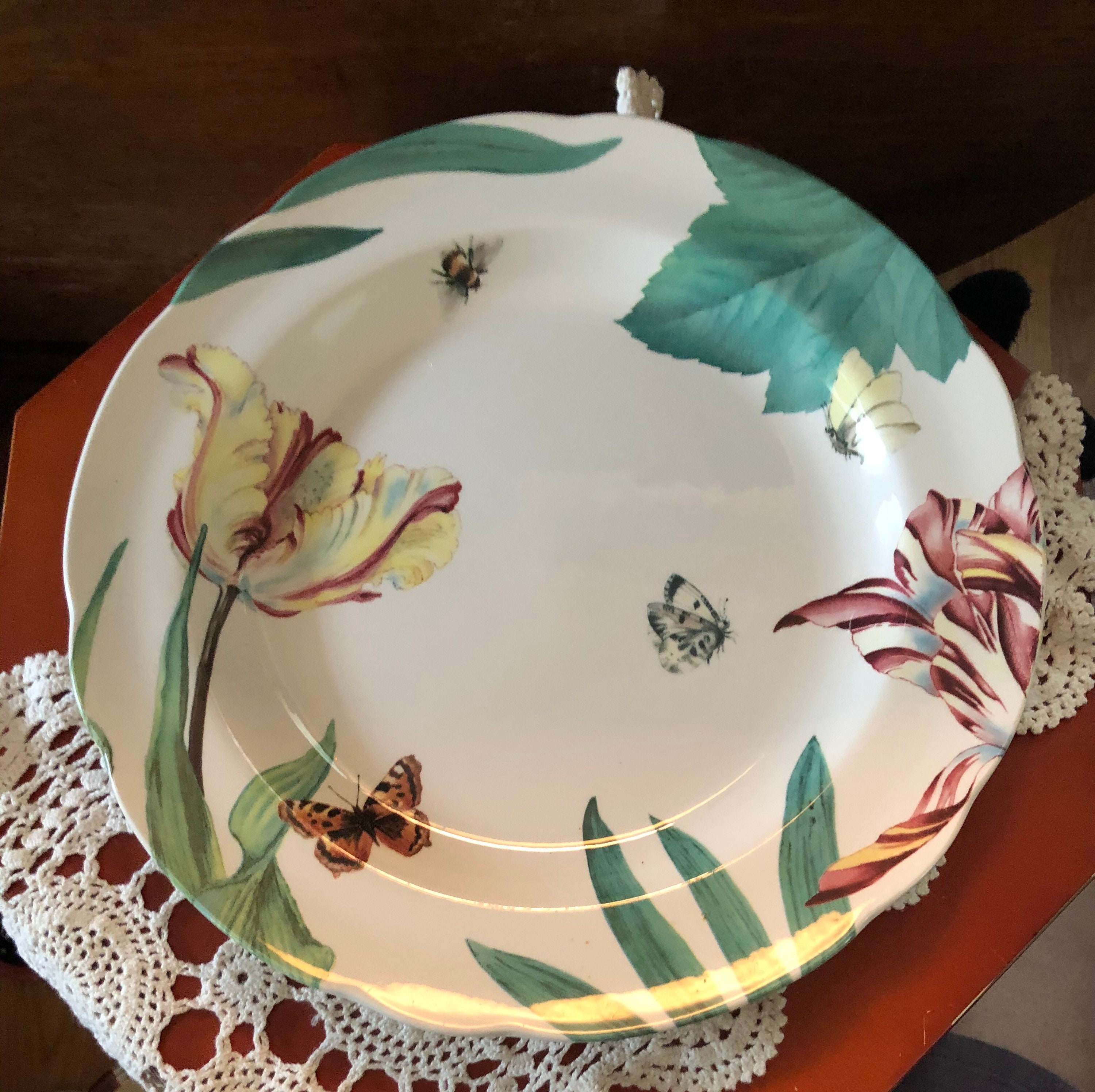 Spode Floral Haven Dinner Plate 10 HTF discontinued | Etsy