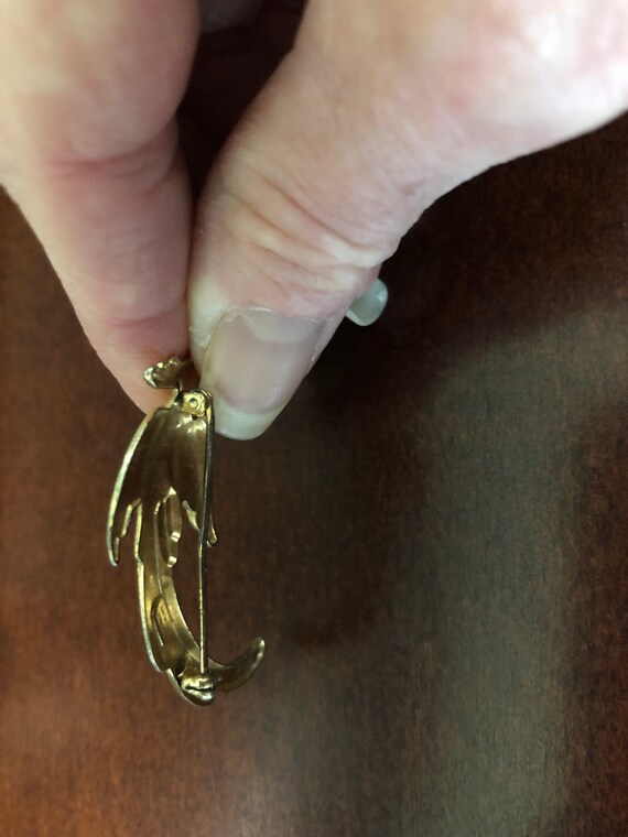 Vintage Mid-Century Forstner Gold Vermeil over Sterli… - Gem