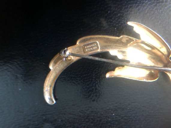Vintage Mid-Century Forstner Gold Vermeil over Sterli… - Gem