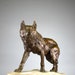 Charles Valton, the Tracking Wolf, Romantic Period Sculpture, France ...