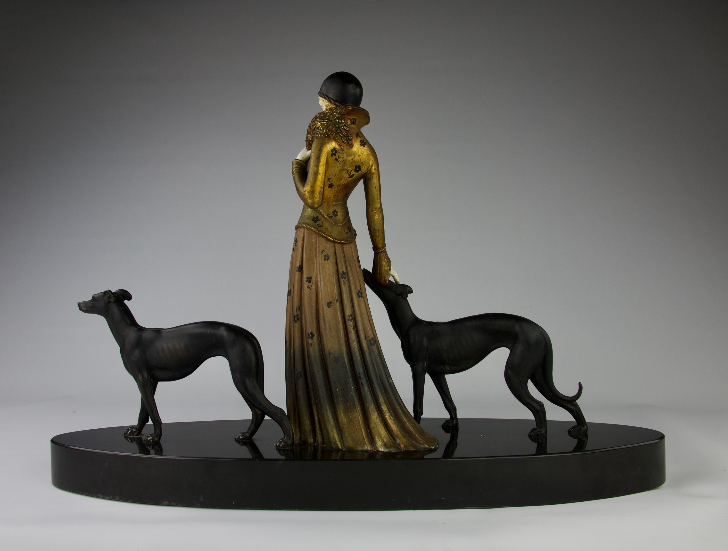 Antique Art Deco Sculpture Demetre Haralamb Chiparus French Sculpture ...