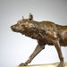 Charles Valton, the Tracking Wolf, Romantic Period Sculpture, France ...