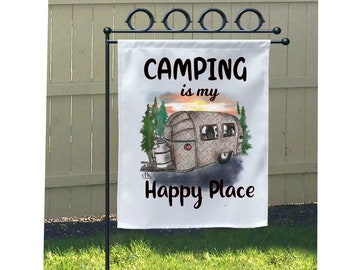 My Happy Place Flag - Etsy