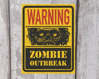 Zombie Neon Sign | Etsy UK