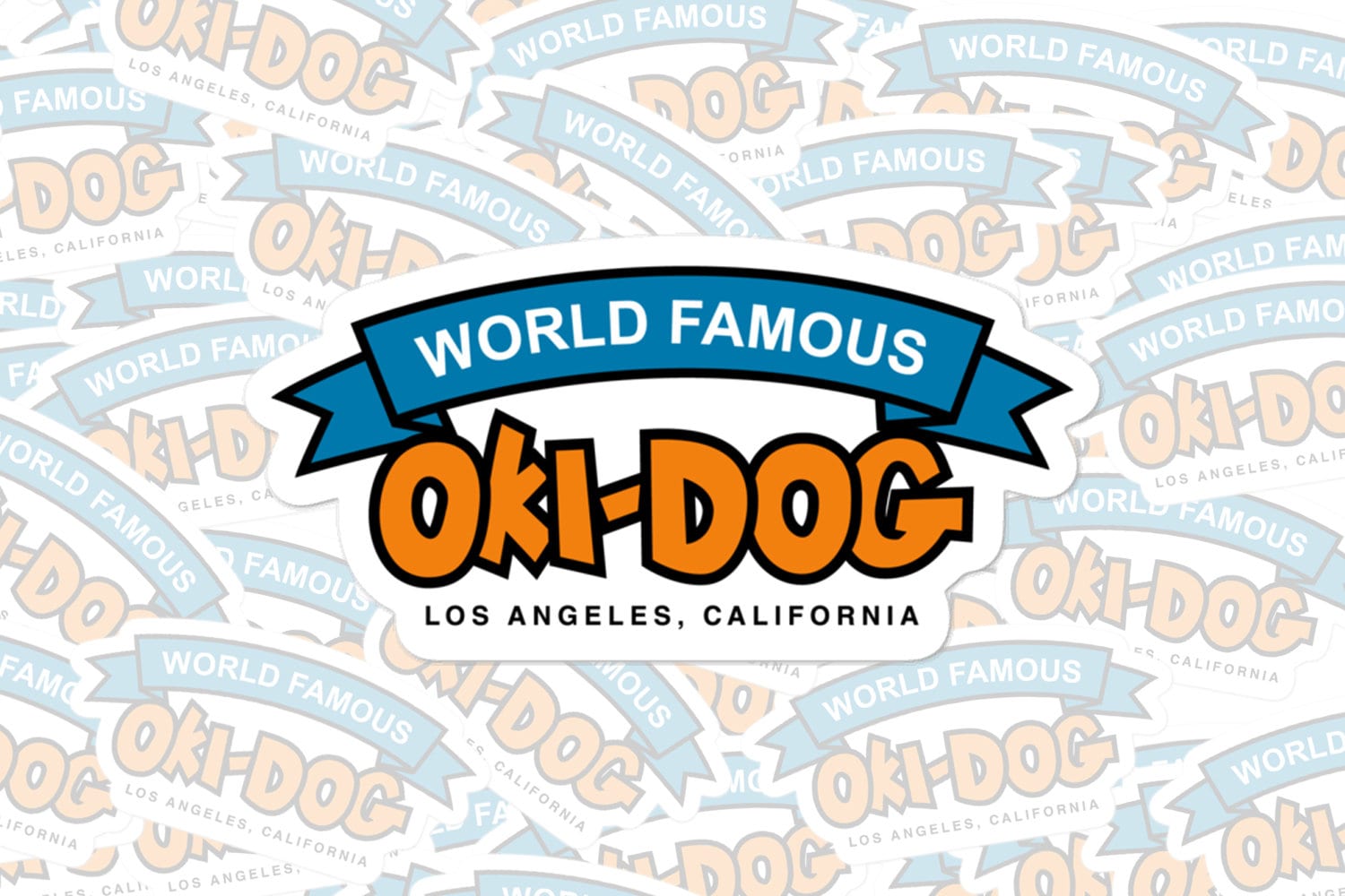 Oki-dog Logo - Sticker Pack - Etsy